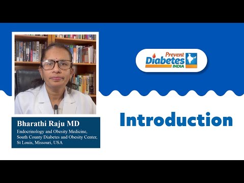 Dr Raju, MD (USA) - India Diabetes Prevention Campaign - English Version #diabetes #diabetesfood