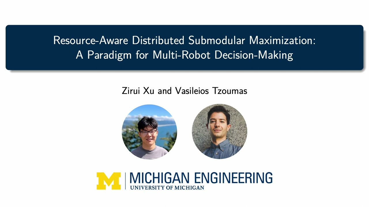Resource-Aware Distributed Submodular Maximization: A Paradigm for Multi-Robot Decision-Making