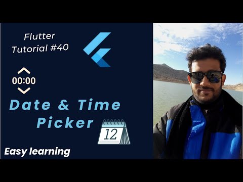 #40 Date Picker & Time Picker | Flutter Tutorial | #MustafaTahir