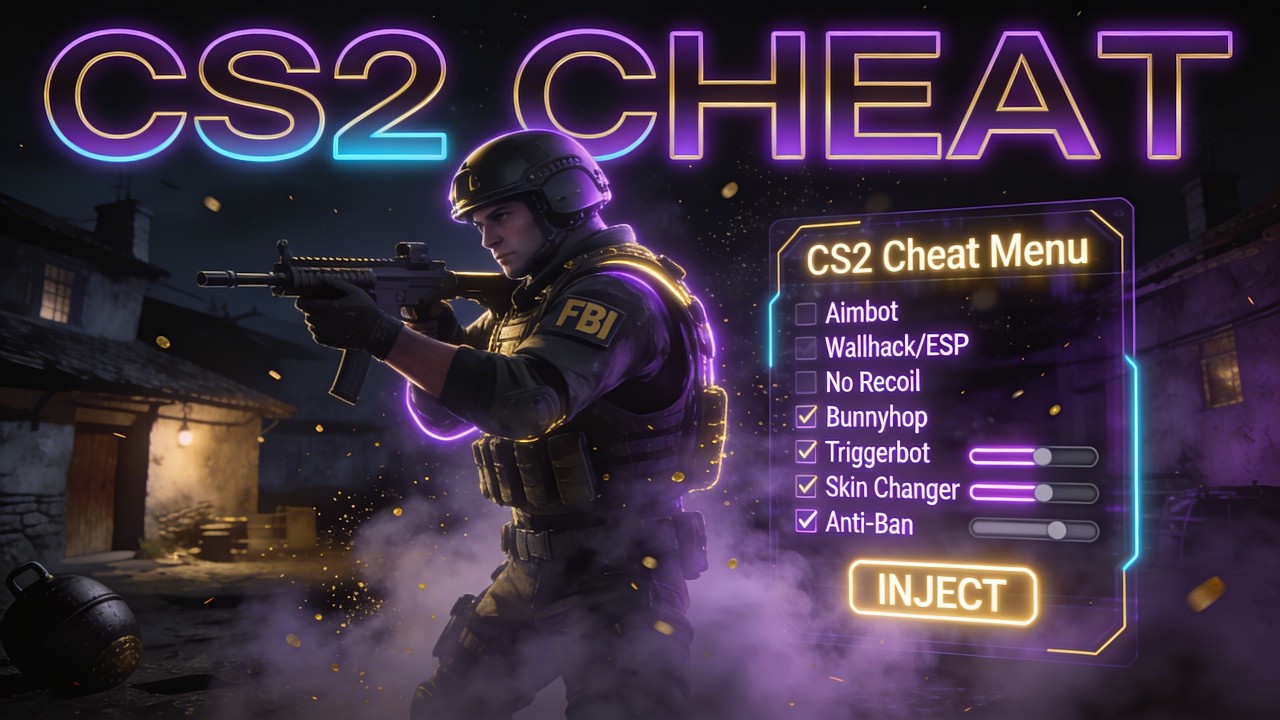 ⚡ The ONLY Free CS2 Hack You Need! (Aimbot, Wallhack, Radar Hack, No VAC)