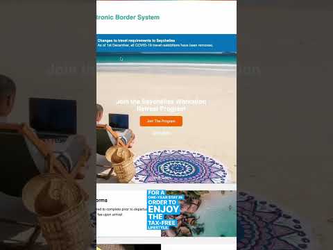 How to Live in Seychelles ???????? as an American Digital Nomad #shorts