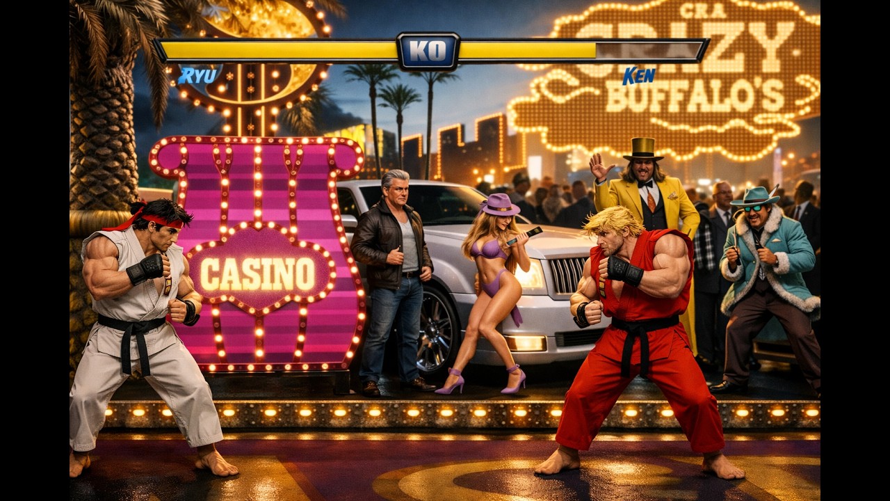 Street Fighter in Real Life? AI recreates Ryu and Ken as flesh-and-blood people