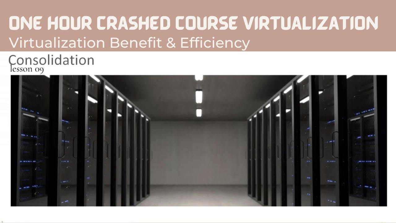 Virtualization Benefit Efficiency | Virtualization #vmware