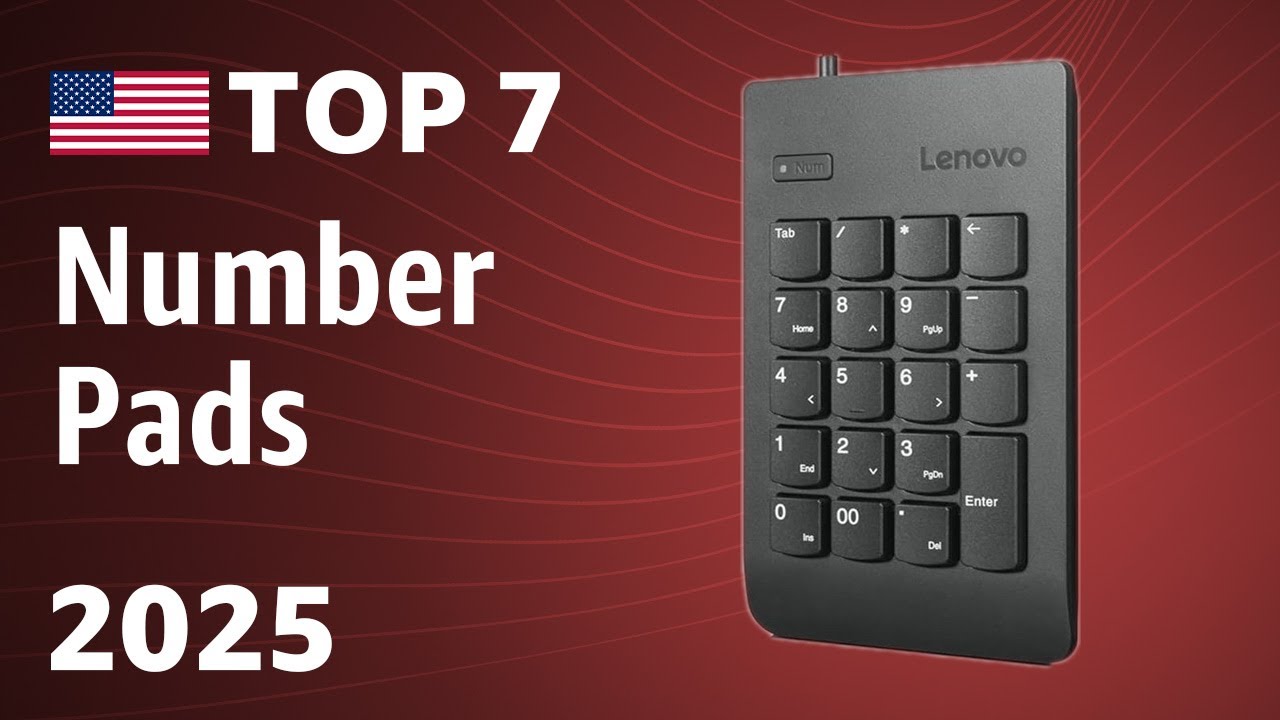 Top 7 Best Number Pads 2025
