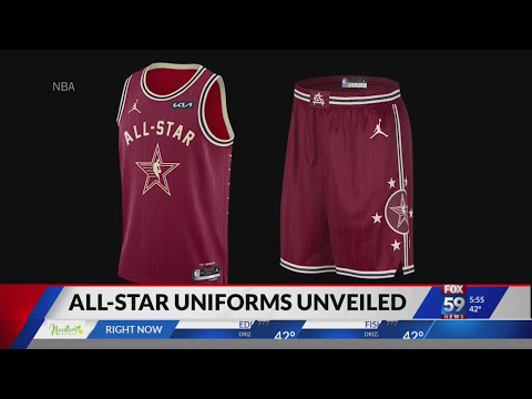 NBA unveils uniforms for Indy's All-Star Game