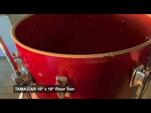 Tama Superstar 80’s Candy Apple Red | Reverb