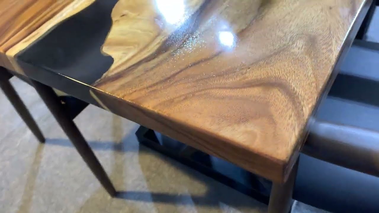 EPX0317 (1400-700-40) - Epoxy Coffee Table/ Study Table - Natural ...