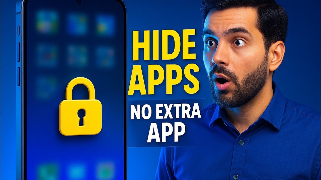 How to Hide Any App on Android WITHOUT Any App | No Root, No 3rd Party Tool || Tips n Tricks