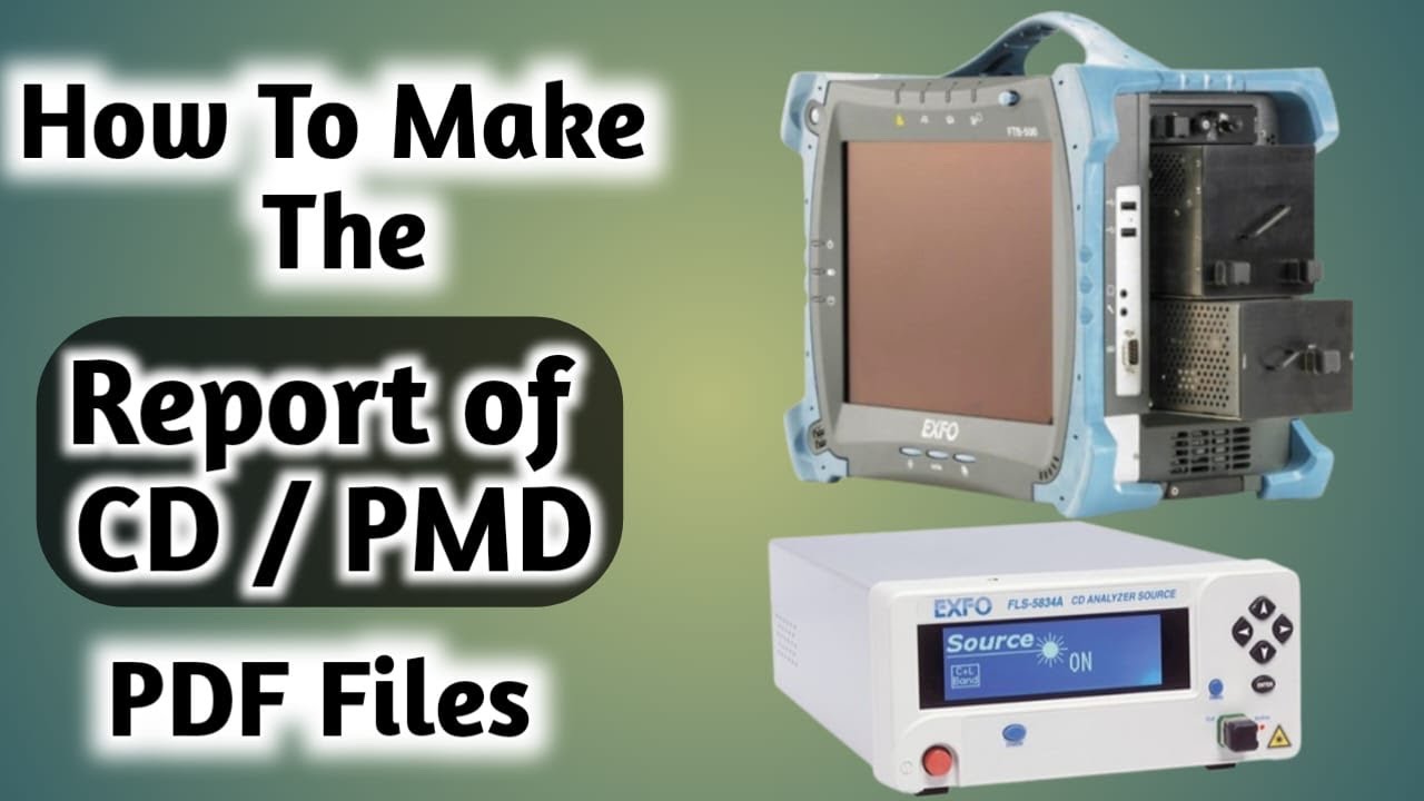 Creating an Effective PDF Report on CD & PMD