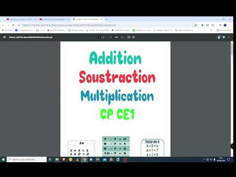 Comment récupérer ce PDF de Math CP - CE1