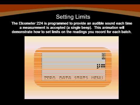 Elcometer 224 - Gauge Setup and Calibration.avi