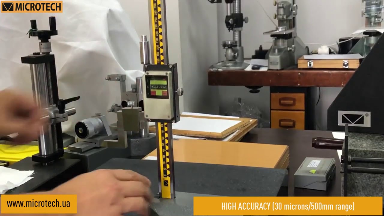 MICROTECH - Calibrador de alturas inteligente micrométrico