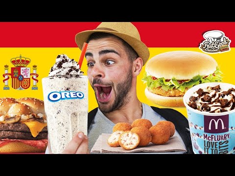 JE TESTE UN MCDO EN ESPAGNE !