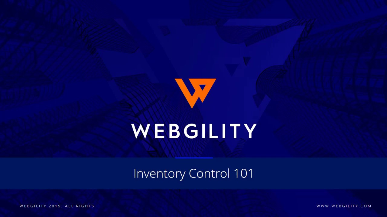 Webgility Product Feature: Inventory Control 101