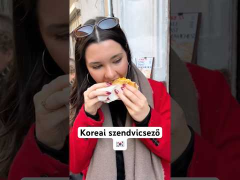 Koreai szendvicsező budapesten💛 lg:mayakemenczy #étterem #koreai #koreanfood #budapest #ajánló