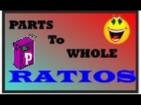 Parts to Whole ratios Video Lecture - Class 5