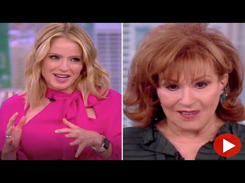 The View’s Sara Haines snaps ‘we weren’t gonna say that!’ to co-host live on air