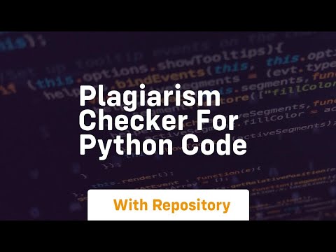 plagiarism checker for python code