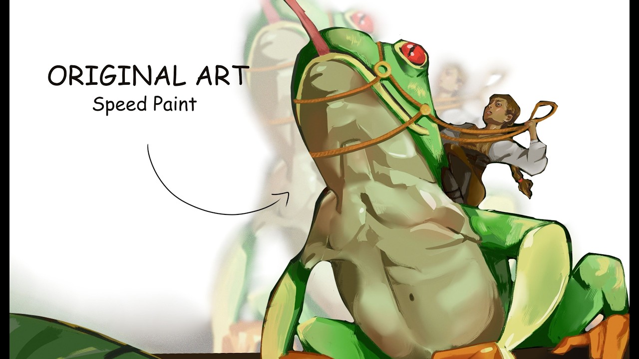 Original Art | Illustration Speed Paint | Krita