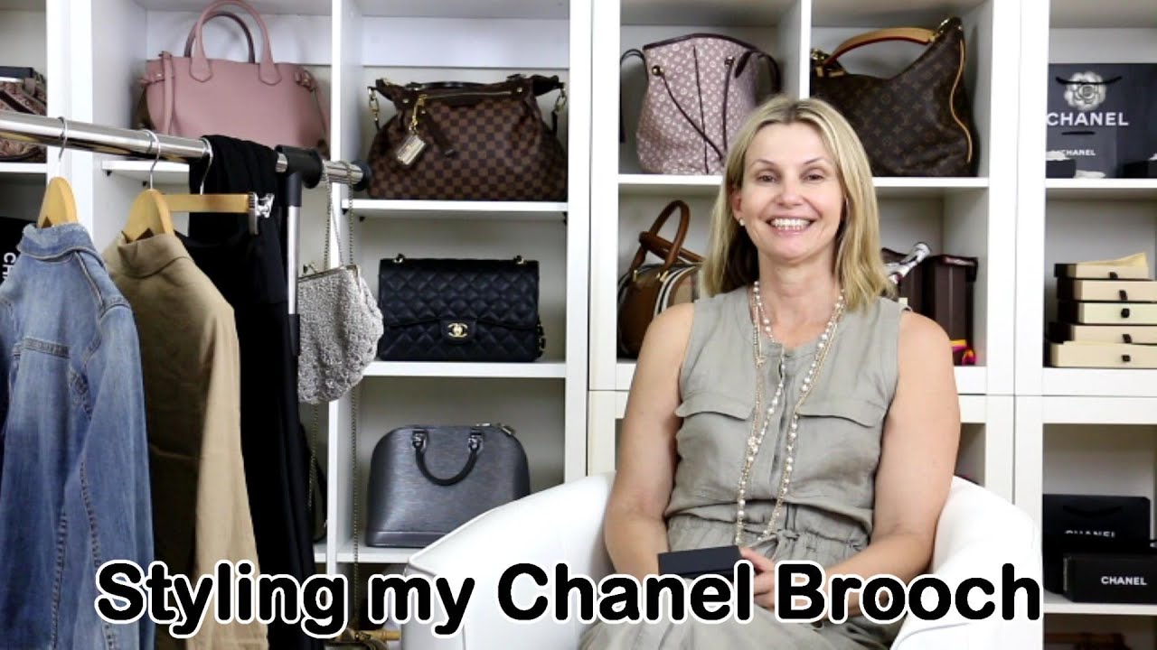 Styling my Chanel Brooch