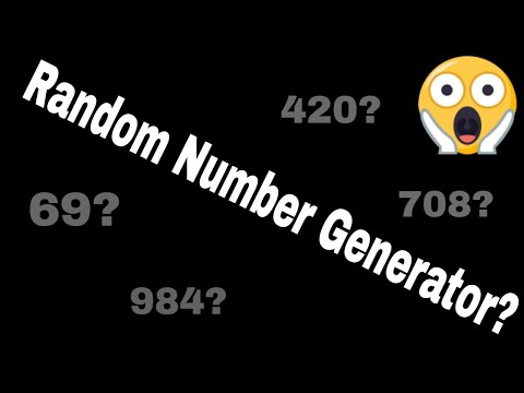 Random Number Generator 1-1000