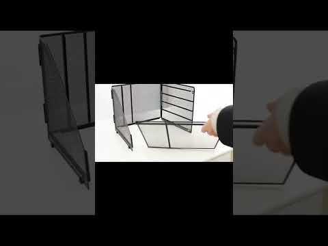 Desk Organizers and Accessories, 5-Tier Paper Letter Tray Organizer with File Holder, Desktop