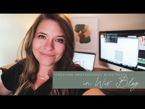 Wix Blog Series: Creating Professional Blog Posts