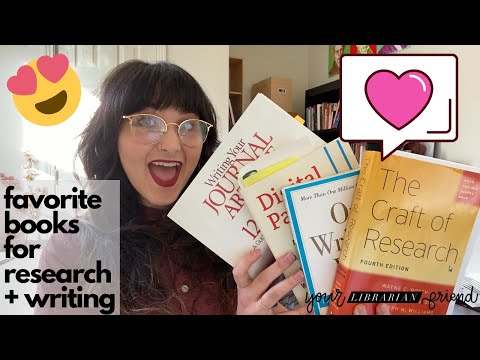 4 Favorite Books for Research + Writing | Your Librarian Friend