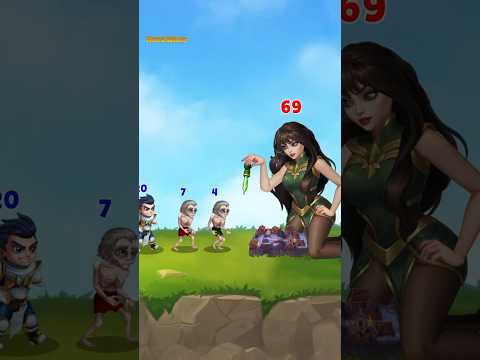 Ulasan iklan Hero Wars l Video baru Semua level l Magic Drops #herowars #games #gaming #save