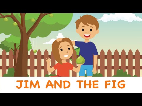 Jim and the Fig (Short I) - 3-letter Word Read-along for Beginning Readers