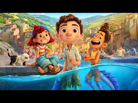 Luca (2021 film) Movie Explained in Hindi | Animated Movie | summarized in हिन्दी