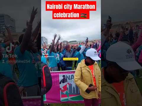 Nairobi city Marathon Celebrations #kenya #nairobi #nairobicity