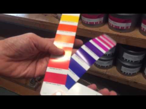 Print question of the week 03. What is a pantone colour?