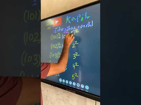Find square root of 105