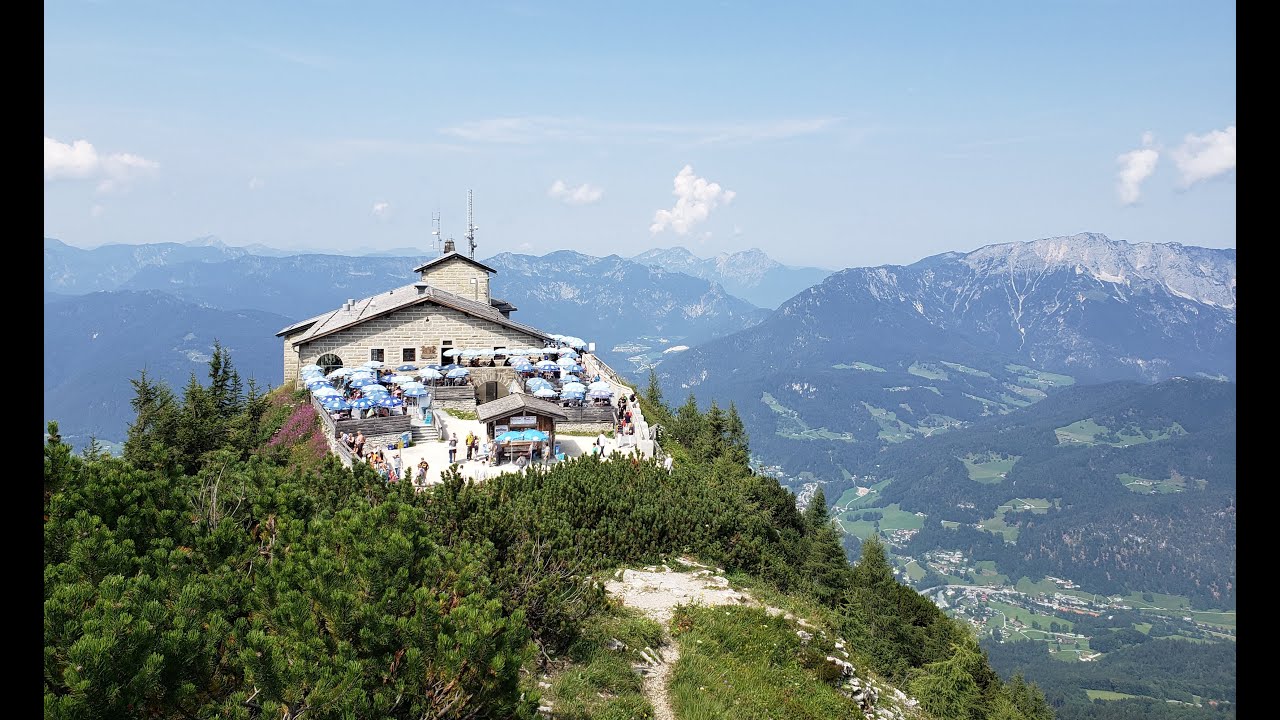 Eagles Nest Amazing Views (Kehlsteinhaus) in Berchtesgaden, Germany. Historical place