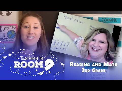 Using Context Clues, Slide into Bar Graphs | 3rd Grade Reading and Math | Teaching In Room 9