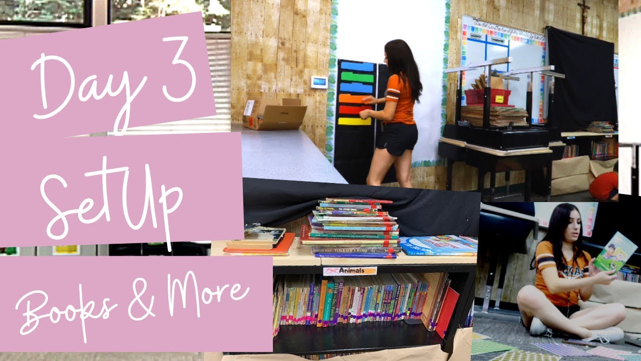 Classroom Setup Day 3 | Third Grade Teacher
