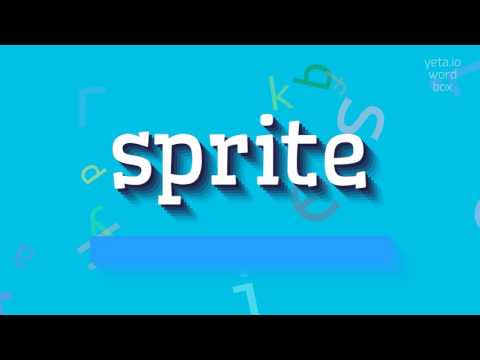 How to say "sprite"! (High Quality Voices)