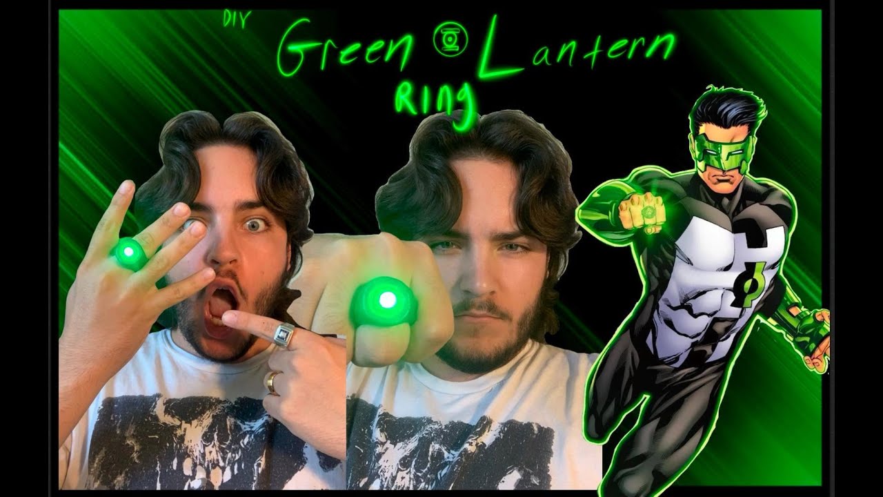 DIY - Green Lantern Ring! Easy(Ish) tutorial ~