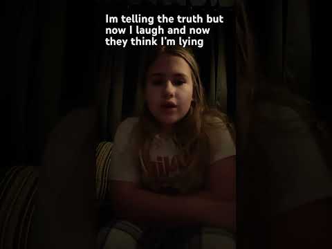 I’m telling the truth but now they think I’m lying #funny #comedy #relatable