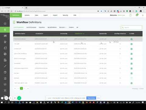 FlowWright - Remove all workflow instances for a given workflow definition
