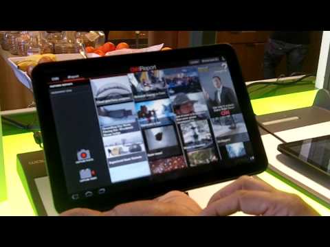 CNN shows off its Android tablet app