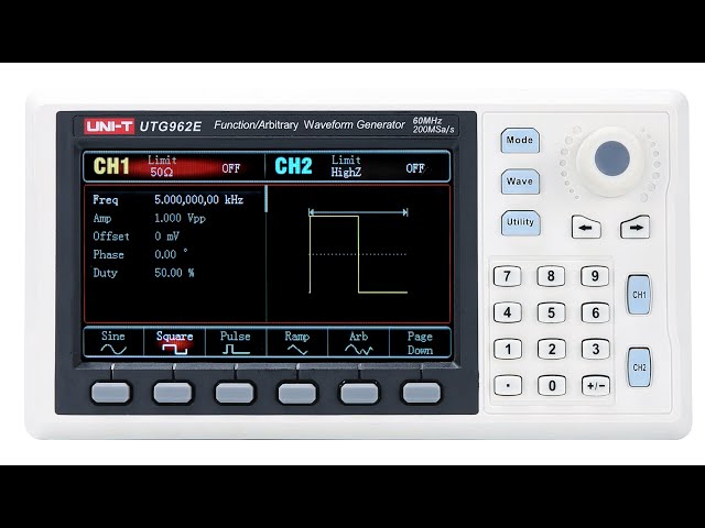 Function Generator - OWON DGE2035 Arbitrary Waveform Generator ...