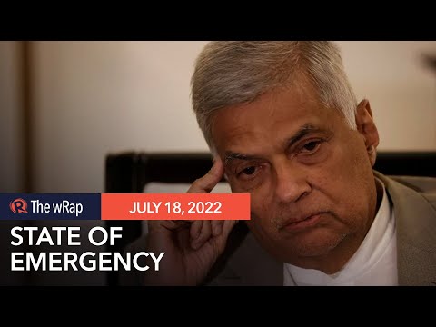 Another state of emergency declared in Sri Lanka as acting president takes reins