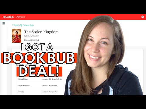 I GOT A BOOKBUB DEAL! What is BookBub and how does it help sell books? A less known advertising opt!