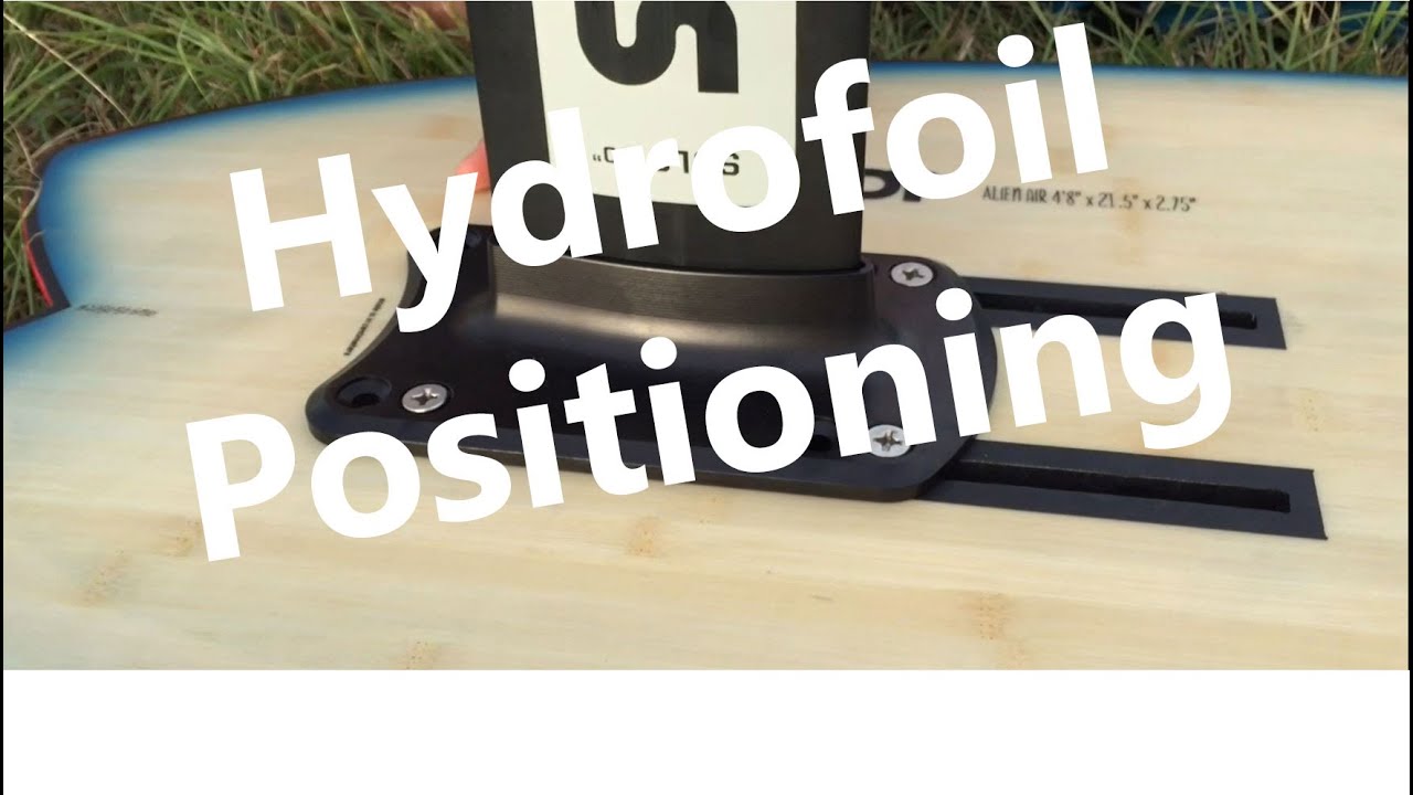 Optimal Hydrofoil Position For Multiple Hydrofoil Boards and Foils