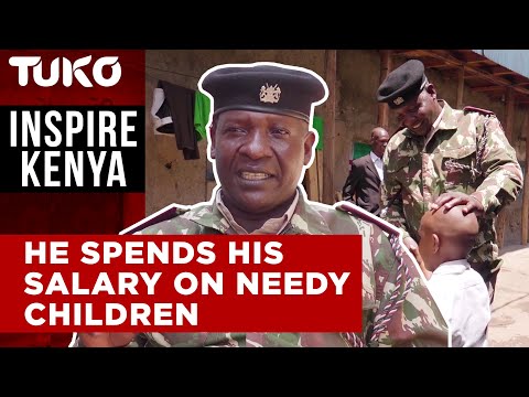 Chief from Heaven | He spends his salary on needy children | Tuko TV