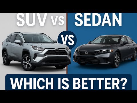SUV or Sedan: which one is right for you?