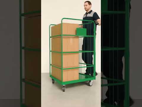Material Handling Trolley - 300kg Industrial Trolley Trader - Retailer ...