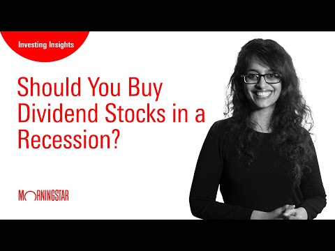 Should You Buy Dividend Stocks in a Recession?